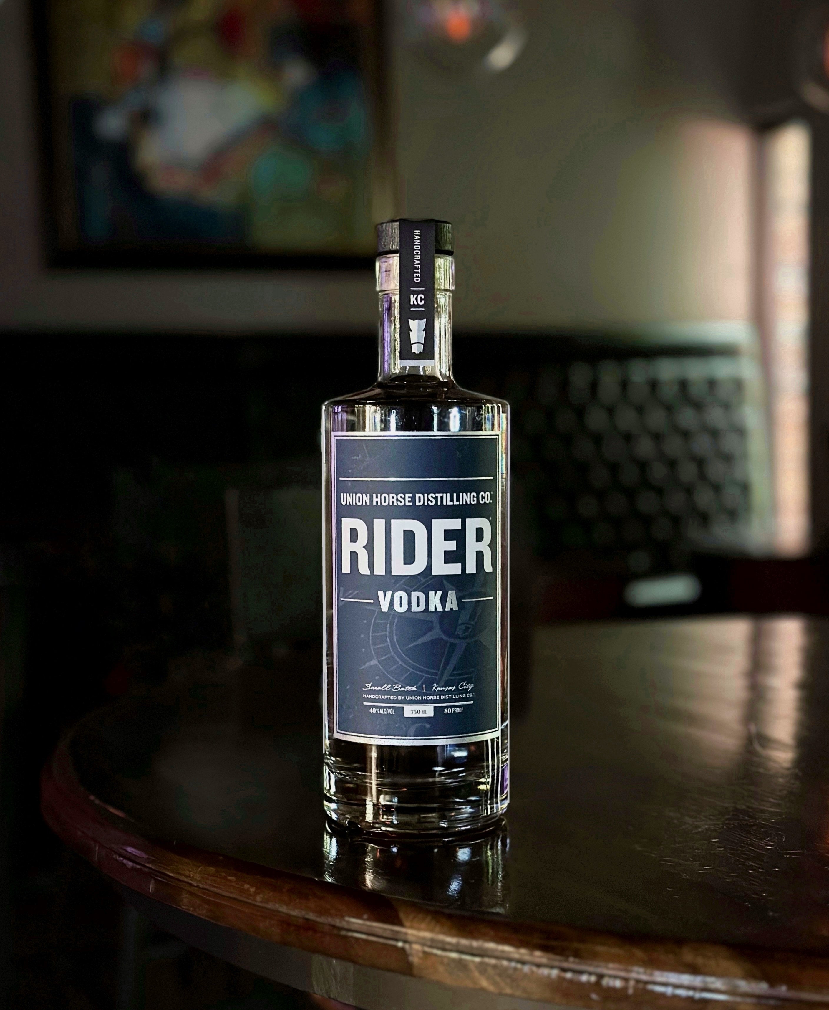 Rider Vodka | Union Horse Distilling Co.